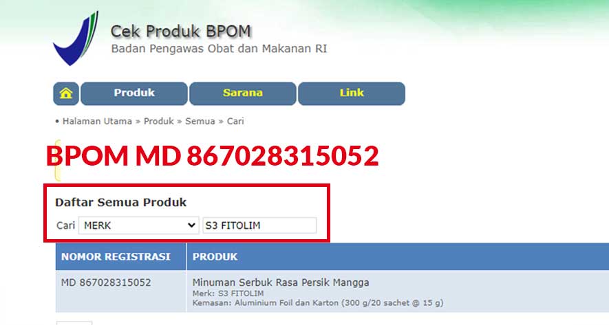 Paket Promo – Website Resmi S3 Fitolim